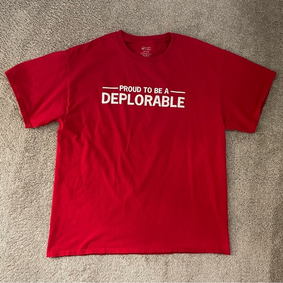 Port and Company | Shirts | Mens Proud To Be A Deplorable Large Shirt ...